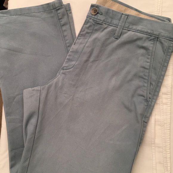Haggar | Pants | Hagar Mens Life Made Simple Turquoise Khaki Pants ...